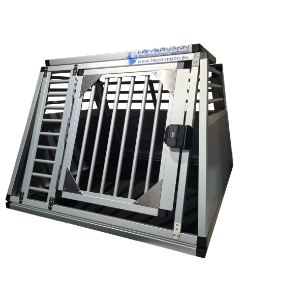 Sicherer Hundetransport im Auto mit stabiler Aluminium Hundebox